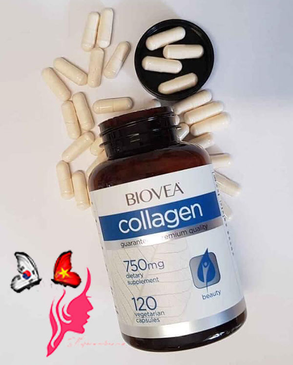 Viên Collagen Biovea 750mg Hộp 120 Viên Của Đức, GIÁ TỐT