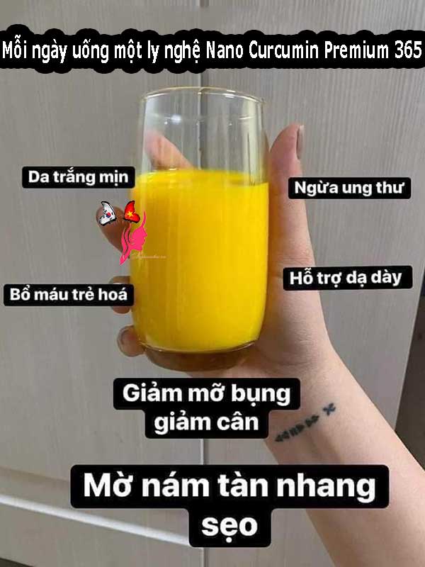 Tinh Nghệ Nano Curcumin Premium 365 Hàn Quốc Mẫu Mới,giá tốt