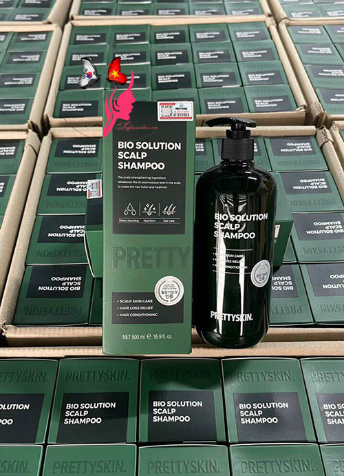 Dầu Gội Pretty Skin Bio Solution Scalp Shampoo Hàn Quốc, giá tốt